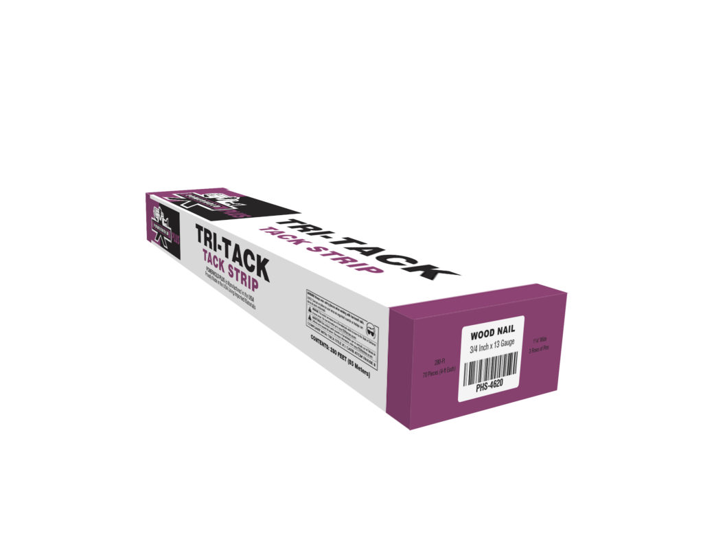 4620 1-1/4" Tack Strip - Wood Substrate (13 Ga X 3/4" Ring Shank Wood ...